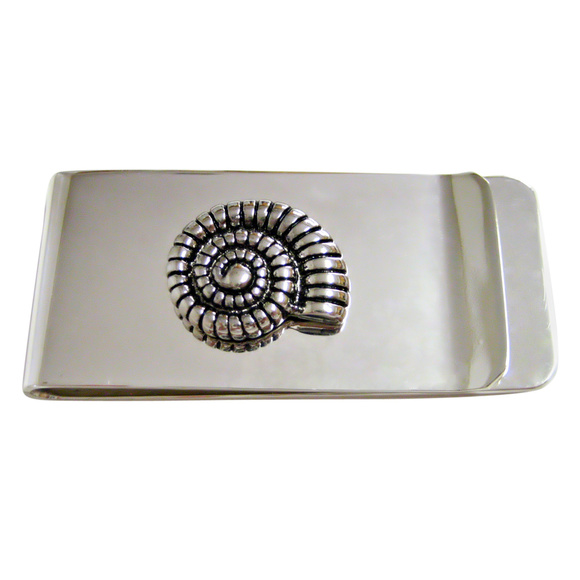 Kiola Designs | Accessories | Textured Ammonite Fossil Money Clip ...